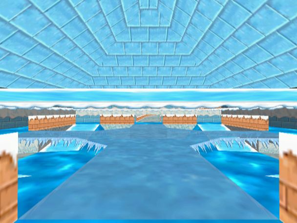 DKR Icicle Pyramid - Custom Mario Kart