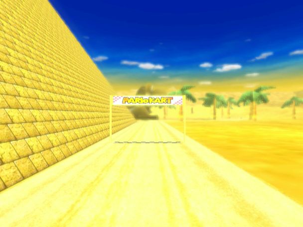 Pyramid Oasis - Custom Mario Kart