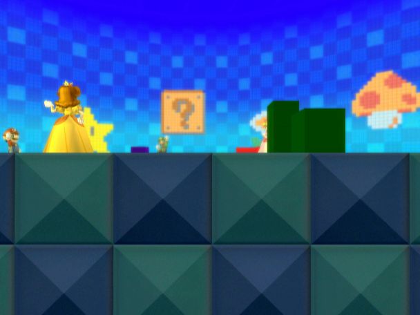 Block Plaza HD (Block Plaza Texture) - Custom Mario Kart