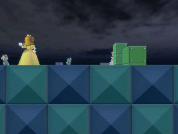 Rainy Block Plaza (Block Plaza Texture) - Custom Mario Kart