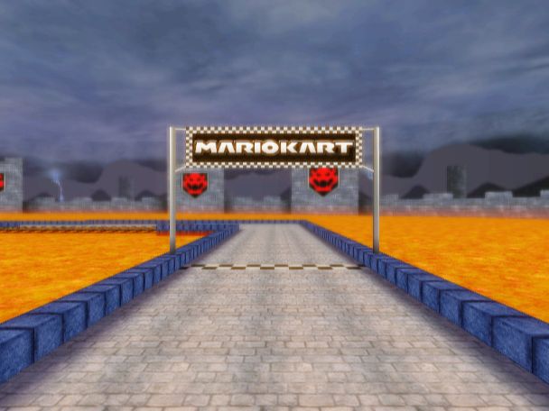 GBA Bowser Castle 3 Remaster (GBA Bowser Castle 3 Texture) - Custom ...