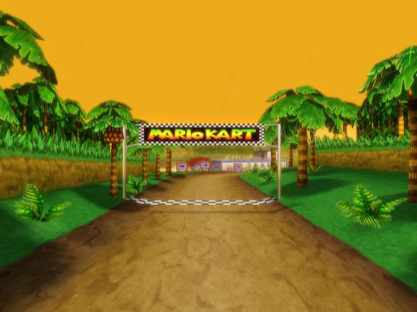 N64 DK's Trickable Parkway (N64 DK's Jungle Parkway Edit) - Custom ...