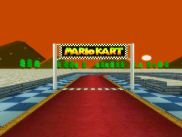 SNES Bowser Circuit 3 (SNES Mario Circuit 3 Texture) (MkMaestro ...