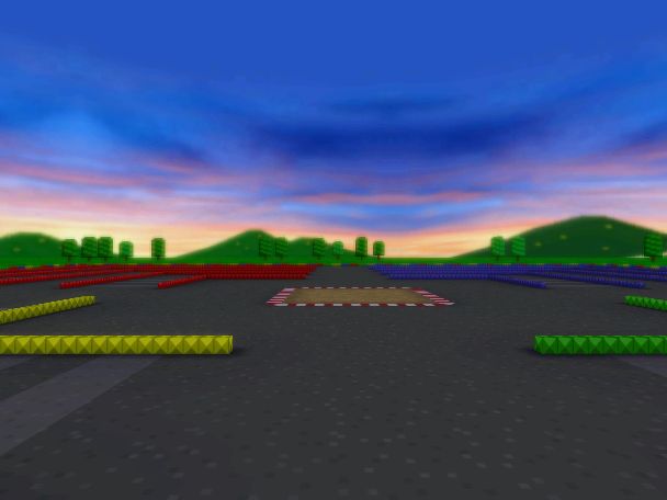 Nostalgic SNES Battle Course 4 (SNES Battle Course 4 Texture) - Custom ...