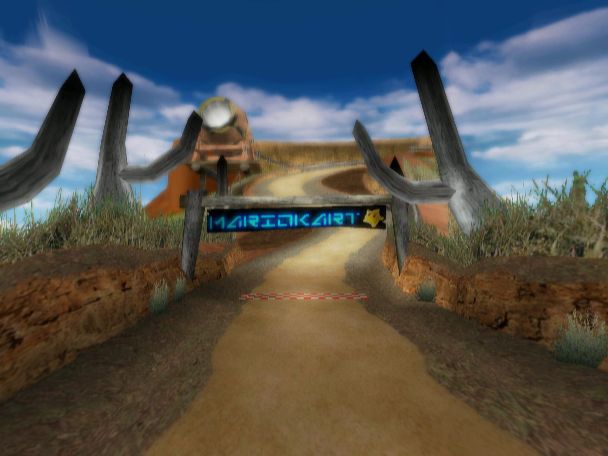 Wild Mountain (GCN DK Mountain Texture) - Custom Mario Kart