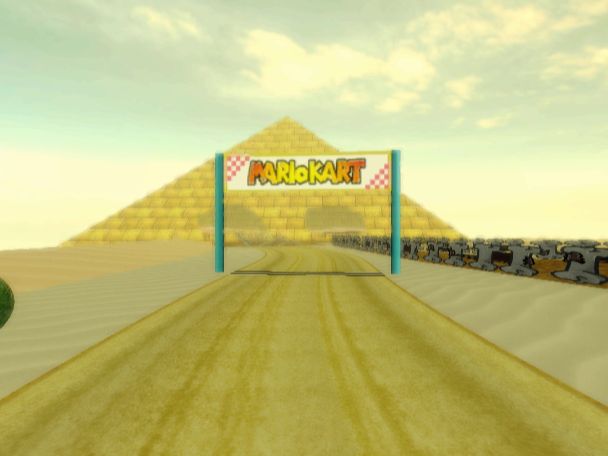 Bone Pyramid - Custom Mario Kart