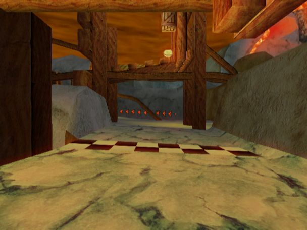 Magma Mine - Custom Mario Kart