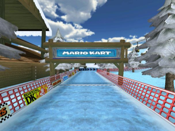 DK Summit HD (DK Summit Texture) (Xeno) - Custom Mario Kart