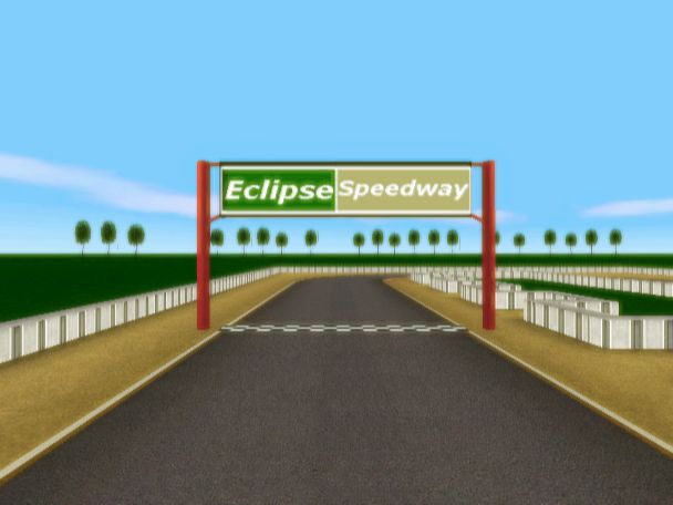 Eclipse Speedway (SNES Mario Circuit 3 Texture) - Custom Mario Kart