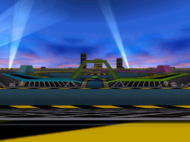 Nostalgic N64 Skyscraper (N64 Skyscraper Texture) - Custom Mario Kart