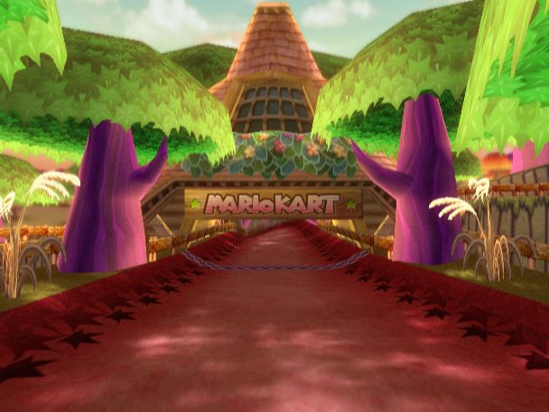 Maple Crazy (Maple Treeway Texture) - Custom Mario Kart