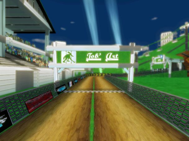 Summit Stadium (DK Summit Texture) - Custom Mario Kart