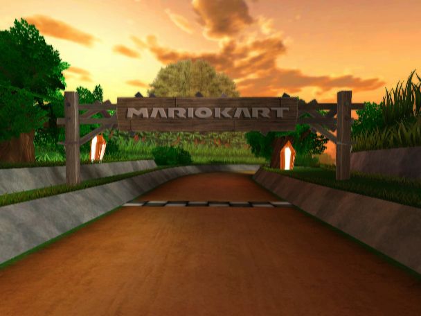 Crystal Canopy - Custom Mario Kart