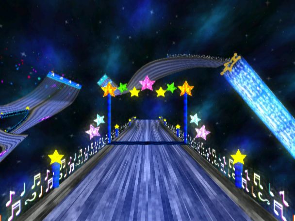 Untitled 4 (Rainbow Road Texture) - Custom Mario Kart