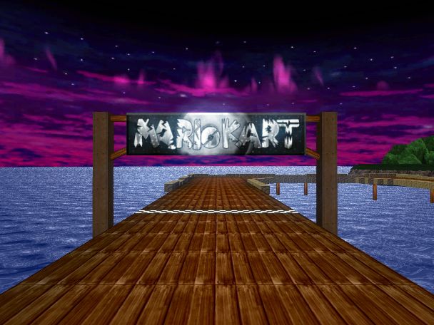 Abandoned Valley (SNES Ghost Valley 2 Texture) - Custom Mario Kart