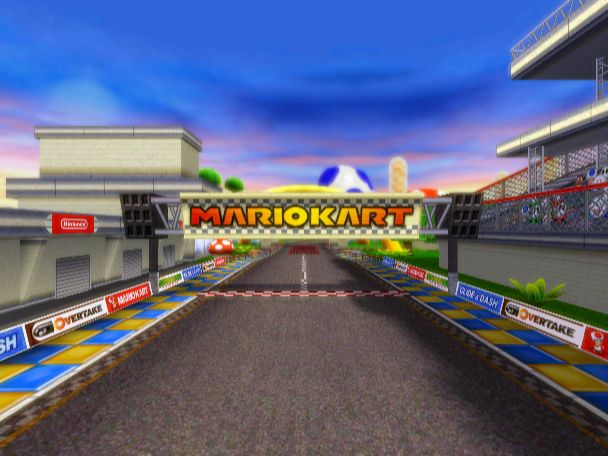 Nostalgic 3DS Toad Circuit (3DS Toad Circuit Texture) - Custom Mario Kart