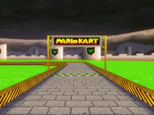 Iron Castle (GBA Bowser Castle 3 Texture) - Custom Mario Kart