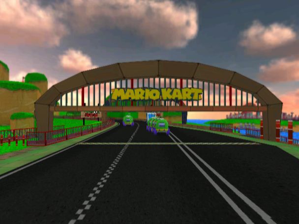 GCN Mushroom Bridge (Iggy Ze Koopa) - Custom Mario Kart
