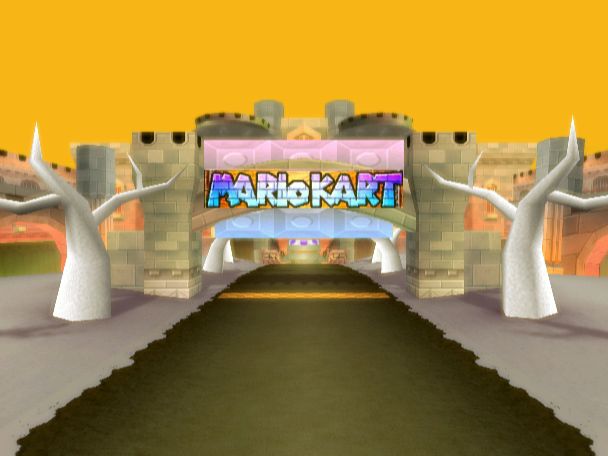 Reshiram Palace (Bowser's Castle Texture) - Custom Mario Kart