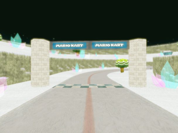 Cold Crystal Cavern - Custom Mario Kart