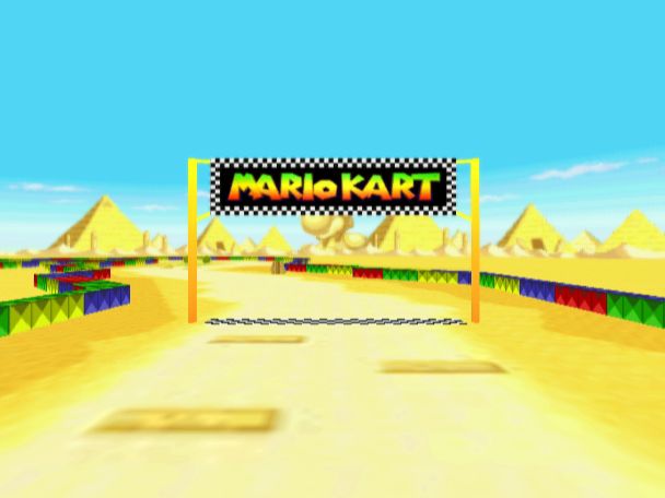 GBA Yoshi Desert (Saiveeon) - Custom Mario Kart