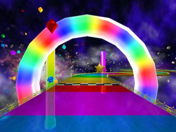 GBA Rainbow Road (ZPL) - Custom Mario Kart