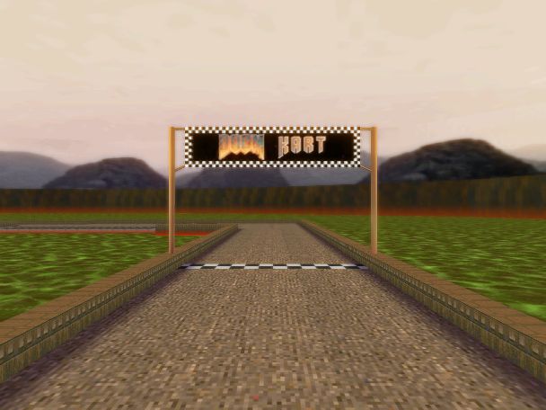 Hangar (GBA Bowser Castle 3 Texture) - Custom Mario Kart