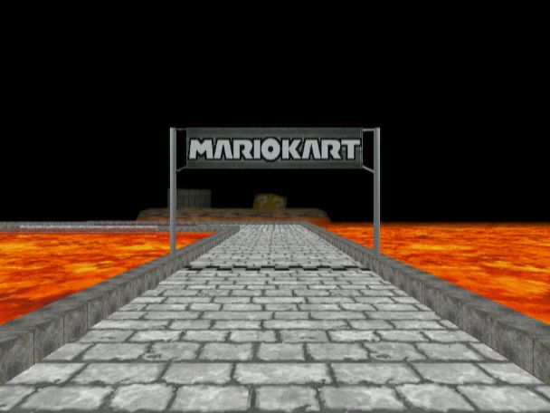 Magma Void (GBA Bowser Castle 3 Texture) - Custom Mario Kart