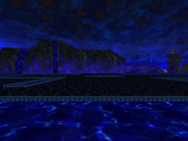 Lava Battle Course 3 (GBA Battle Course 3 Texture) - Custom Mario Kart