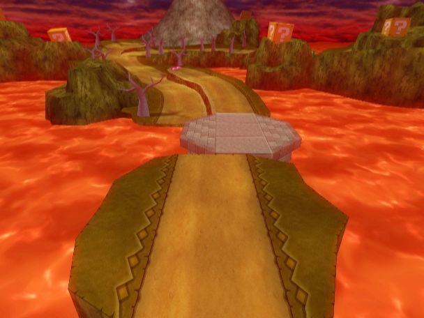 Grumble Volcano Mini (Grumble Volcano Edit) - Custom Mario Kart