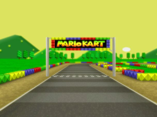 SNES Marioless Circuit 3 (SNES Mario Circuit 3 Edit) - Custom Mario Kart