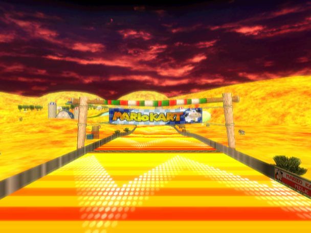 Wii Lava Boost Meadows (Moo Moo Meadows Edit) - Custom Mario Kart